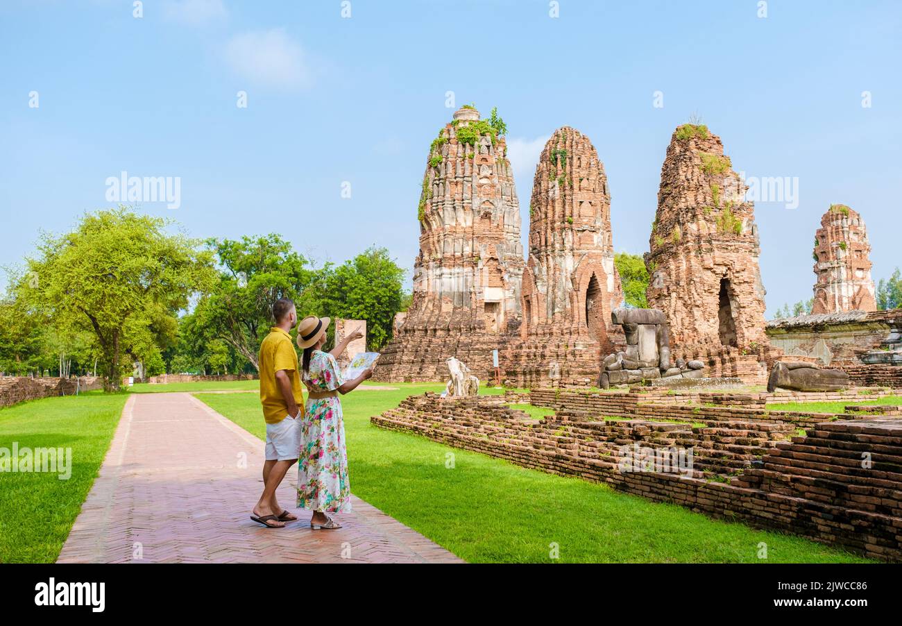 Ayuthaya map hi-res stock photography and images - Alamy