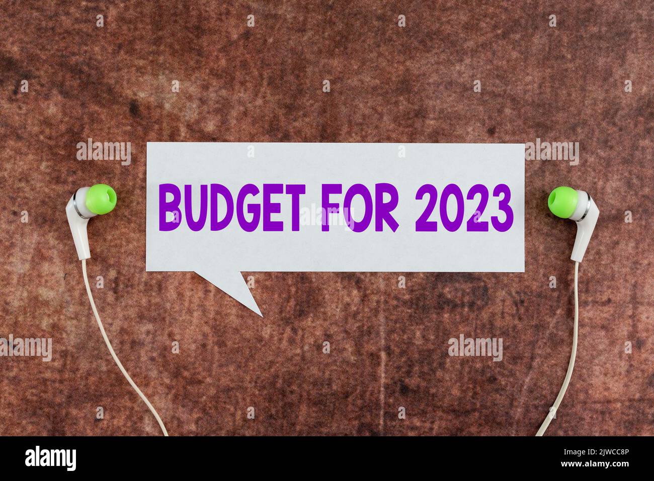 Handwriting text Budget For 2023An written estimates of income and ...
