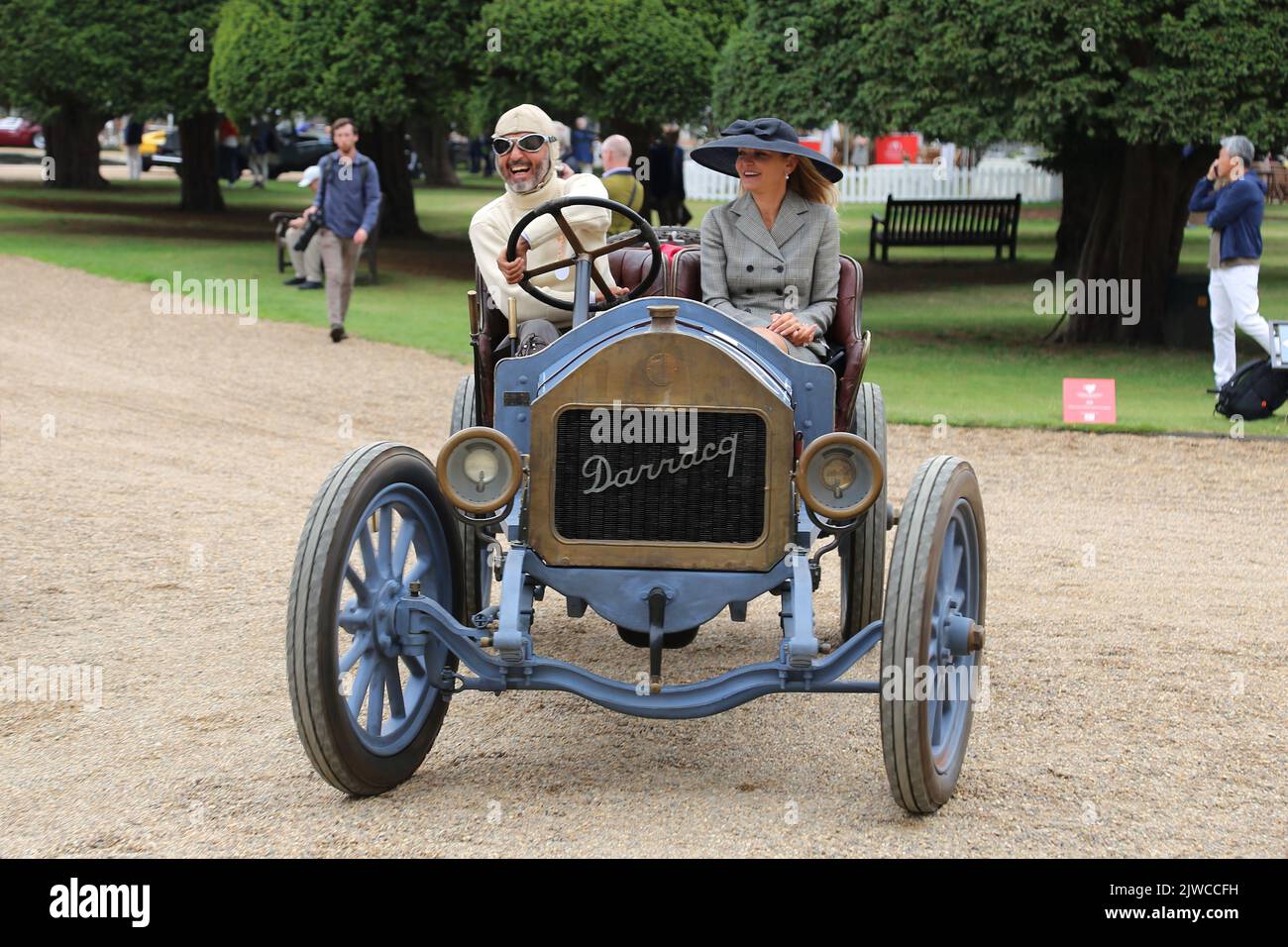 Darracq SS Course (1908). Concours of Elegance 2022, Hampton Court ...