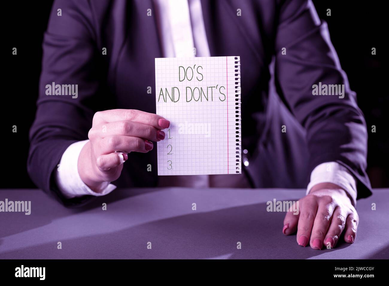 Conceptual display Do s is And Don t notsTechnologically complication ...