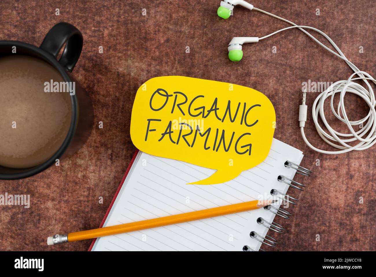 Conceptual display Organic Farmingan integrated farming system that ...