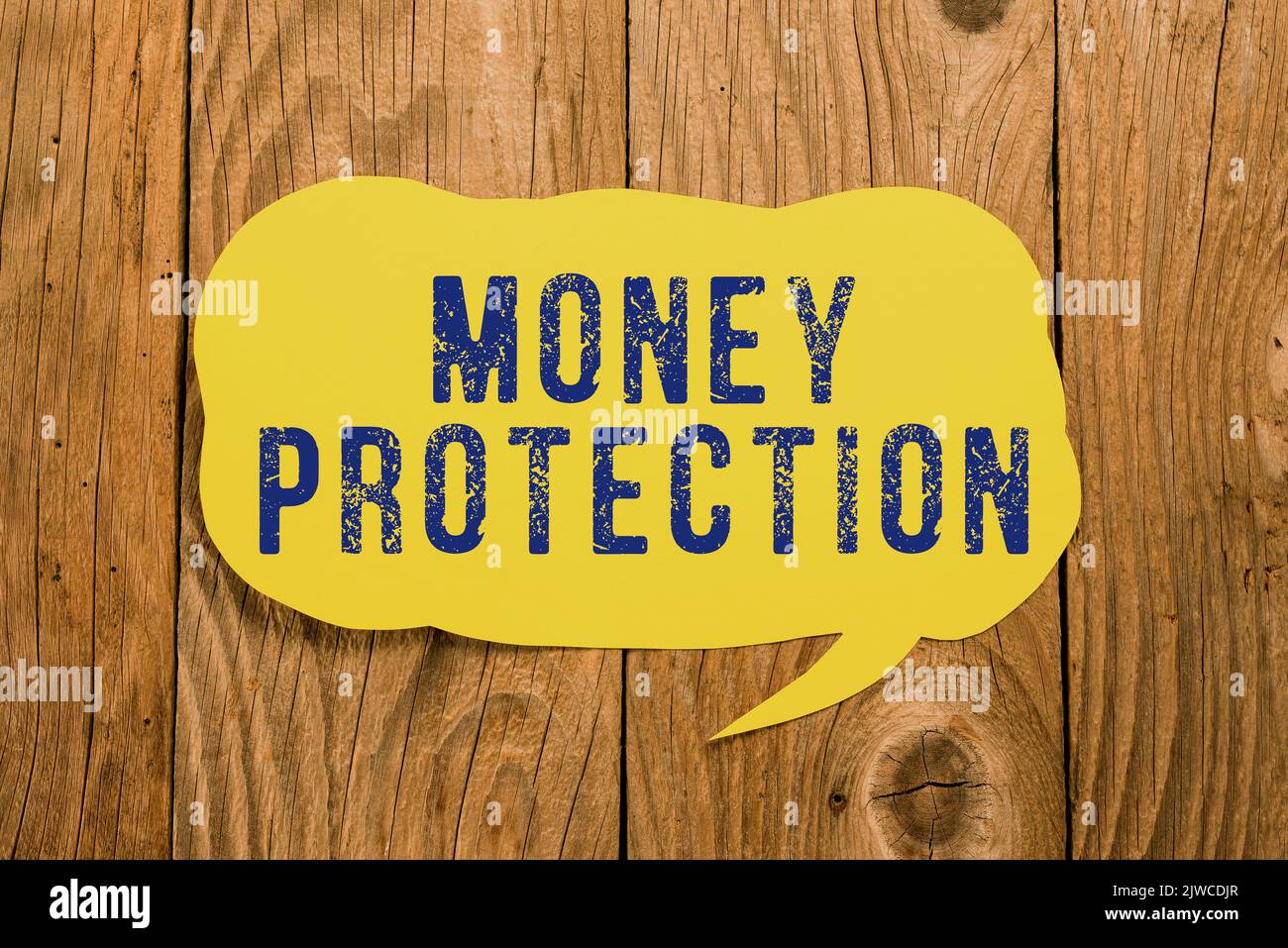 Inspiration showing sign Money Protectionprotects the rental money ...
