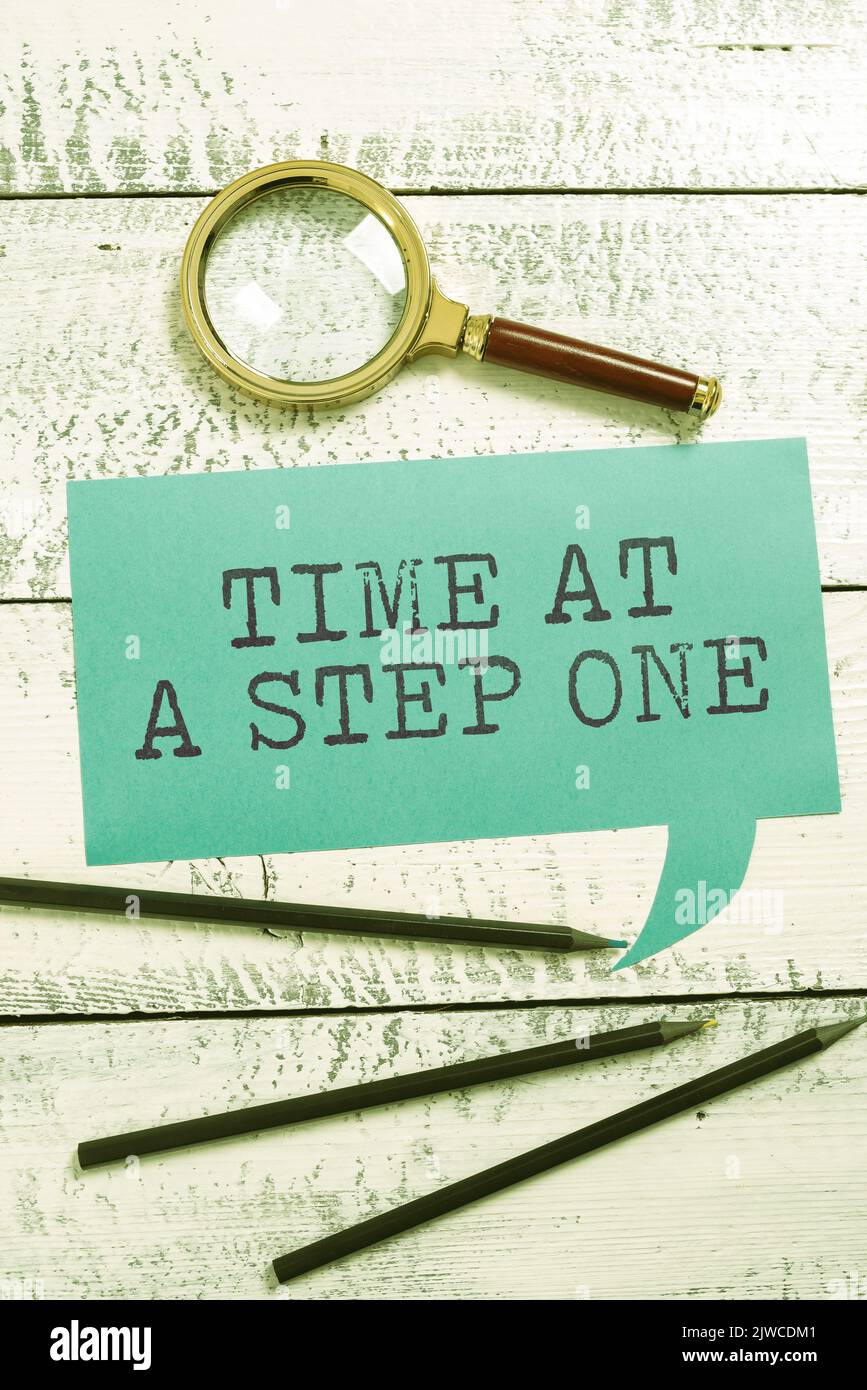 Inspiration showing sign Time At A Step OneSlowly but Surely Milestone ...