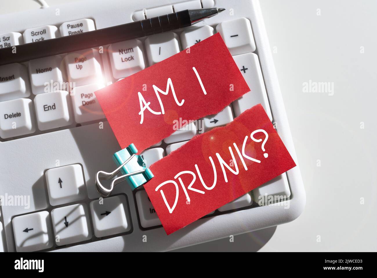 Text caption presenting Am I Drunk. Internet Concept Doubtful if my ...