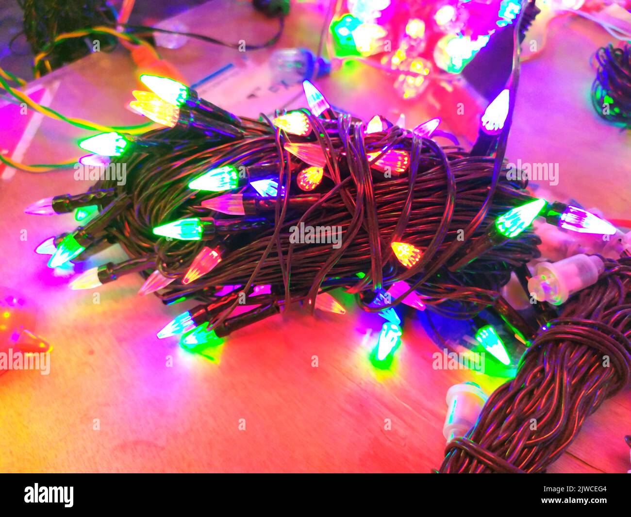 Closeup little led lights hi-res stock photography and images - Alamy