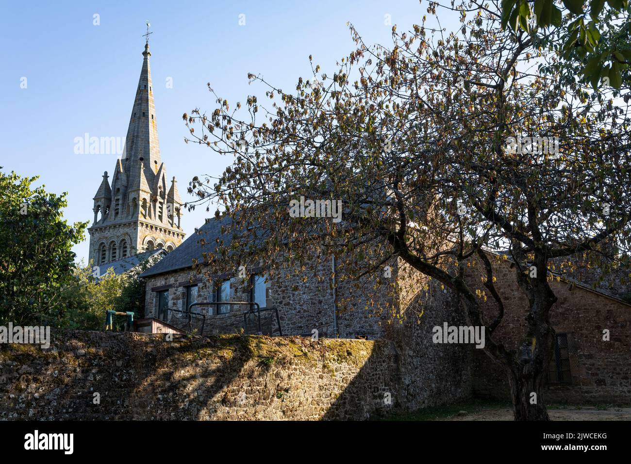 Becherel church hi-res stock photography and images - Alamy