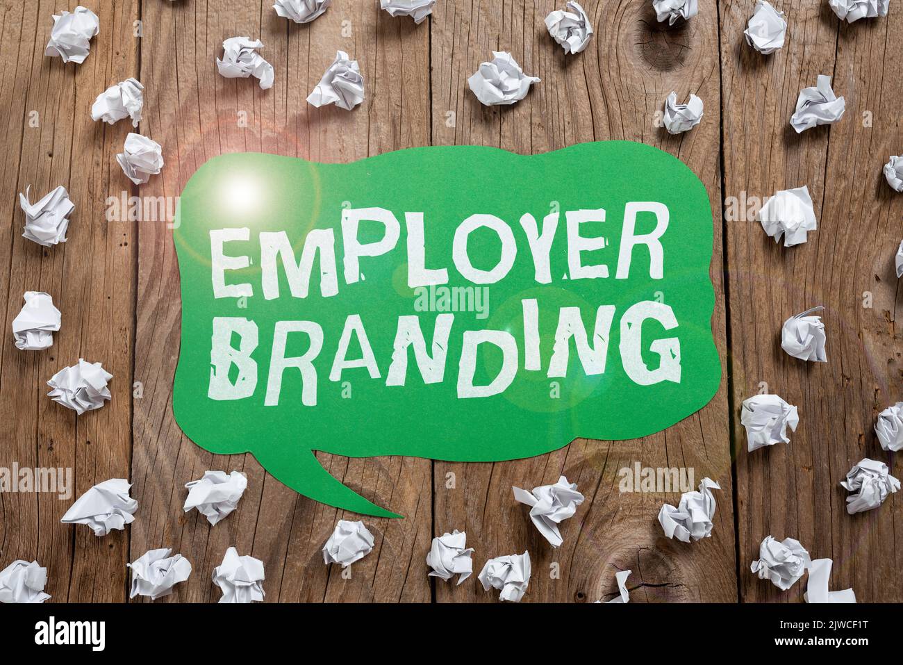 Text caption presenting Employer BrandingProcess of promoting a company ... Text caption presenting Employer BrandingProcess of promoting a company ...