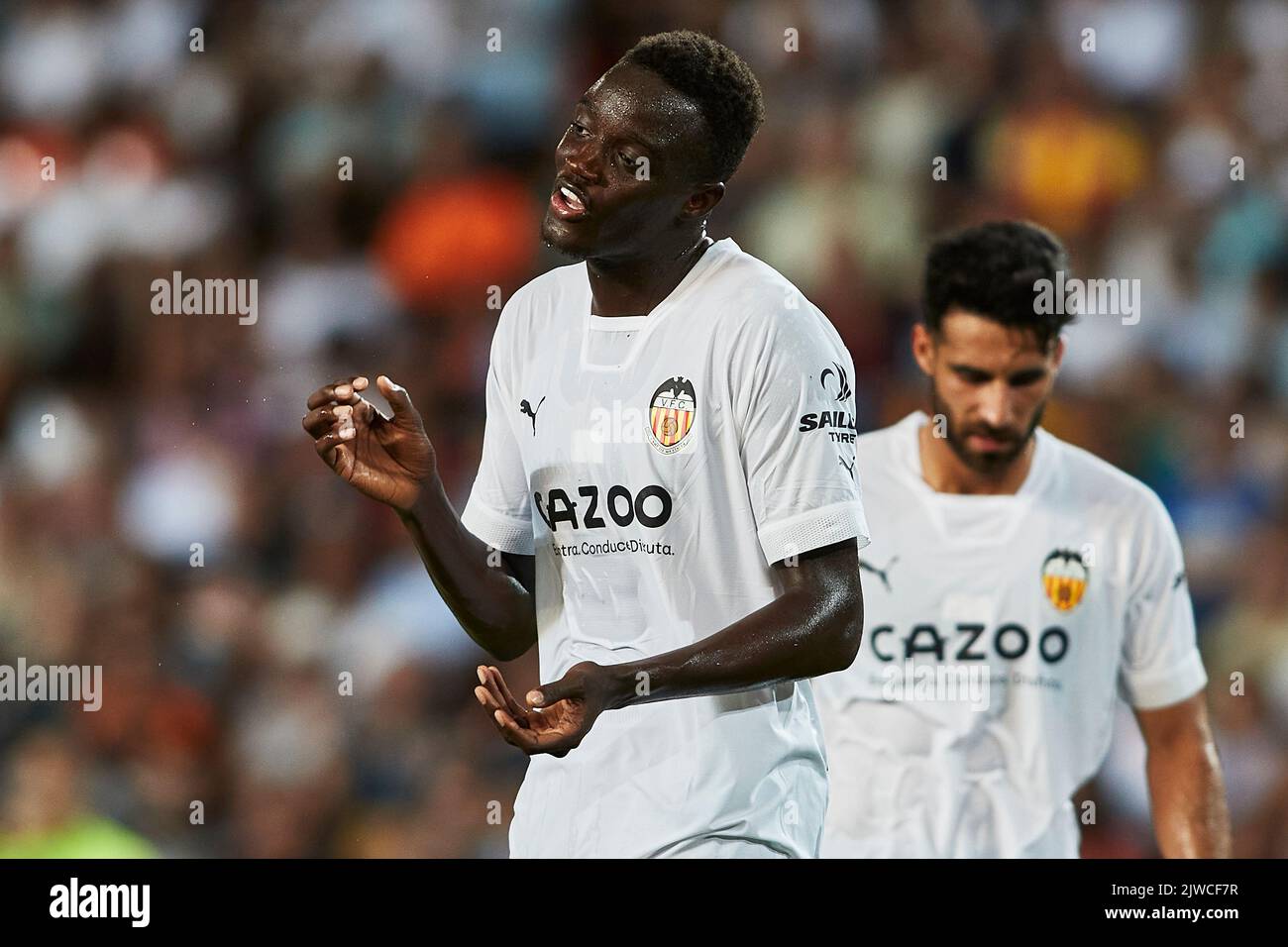 Mouctar Diakhaby of Valencia CF Stock Photo - Alamy