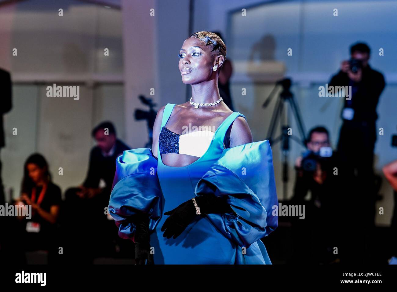 Jodie Turner-Smith 79th Venice Film Festival Red Carpet the movie -The ...