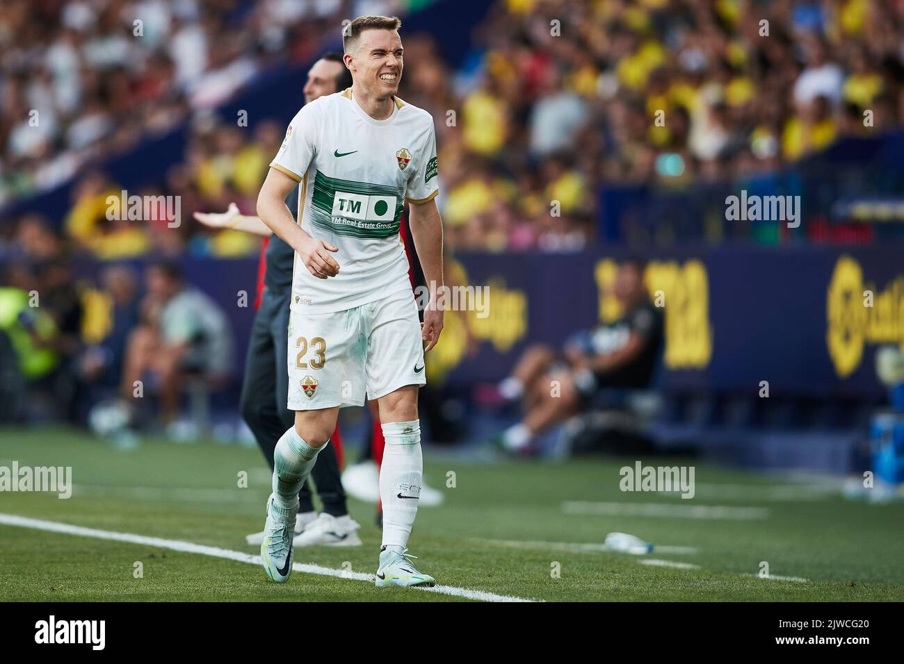 Carlos Clerc of Elche CF Stock Photo - Alamy