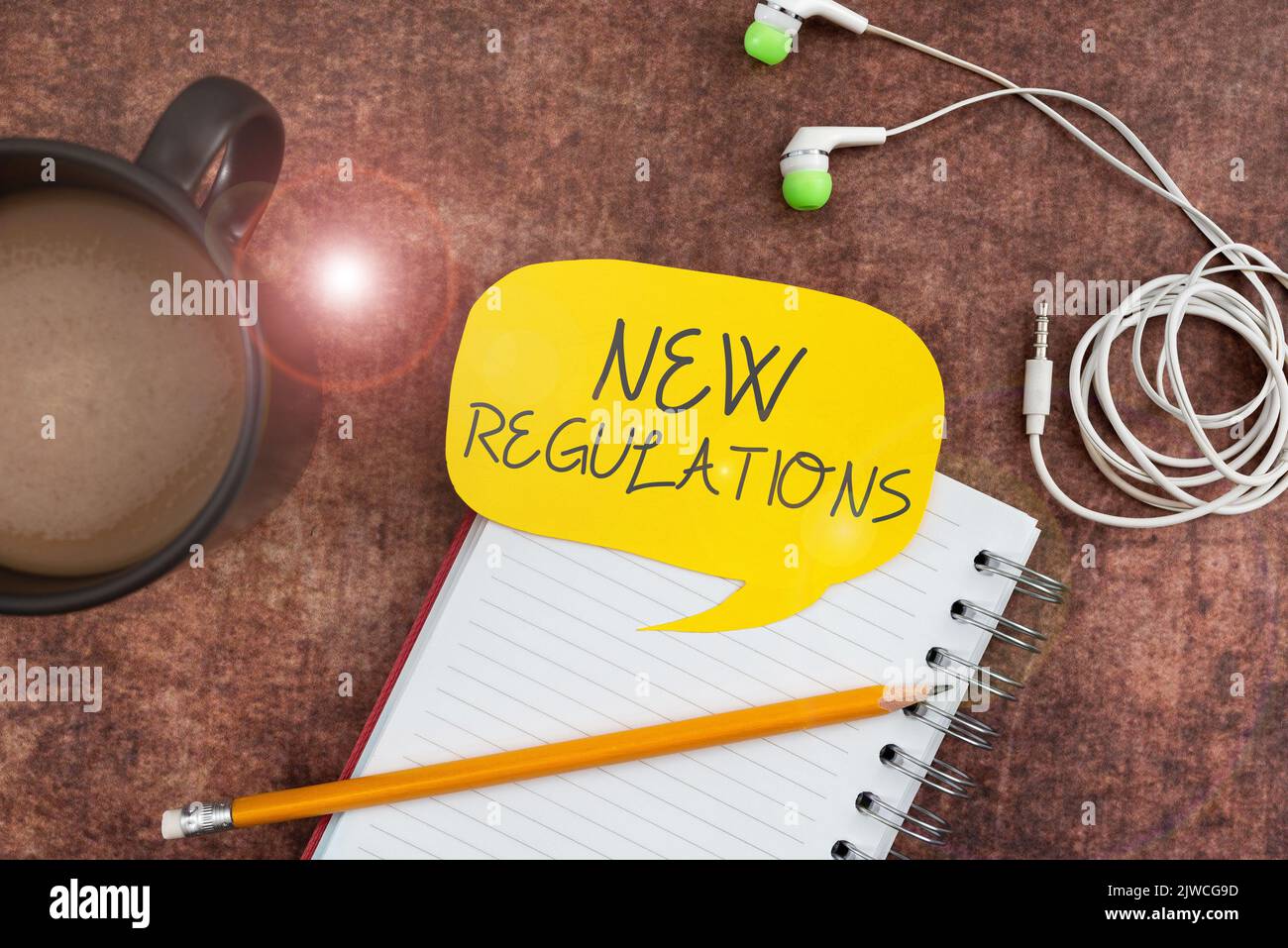 Writing displaying text New RegulationsRegulation controlling the ...