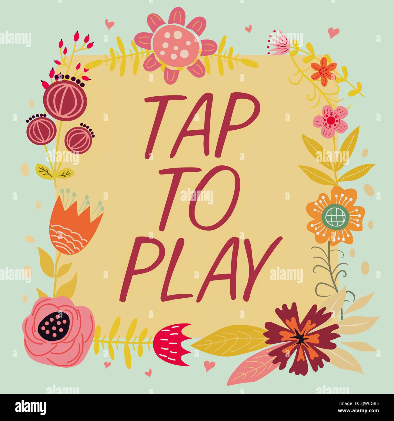 Text caption presenting Tap To Play. Business approach Touch the screen ... Text caption presenting Tap To Play. Business approach Touch the screen ...