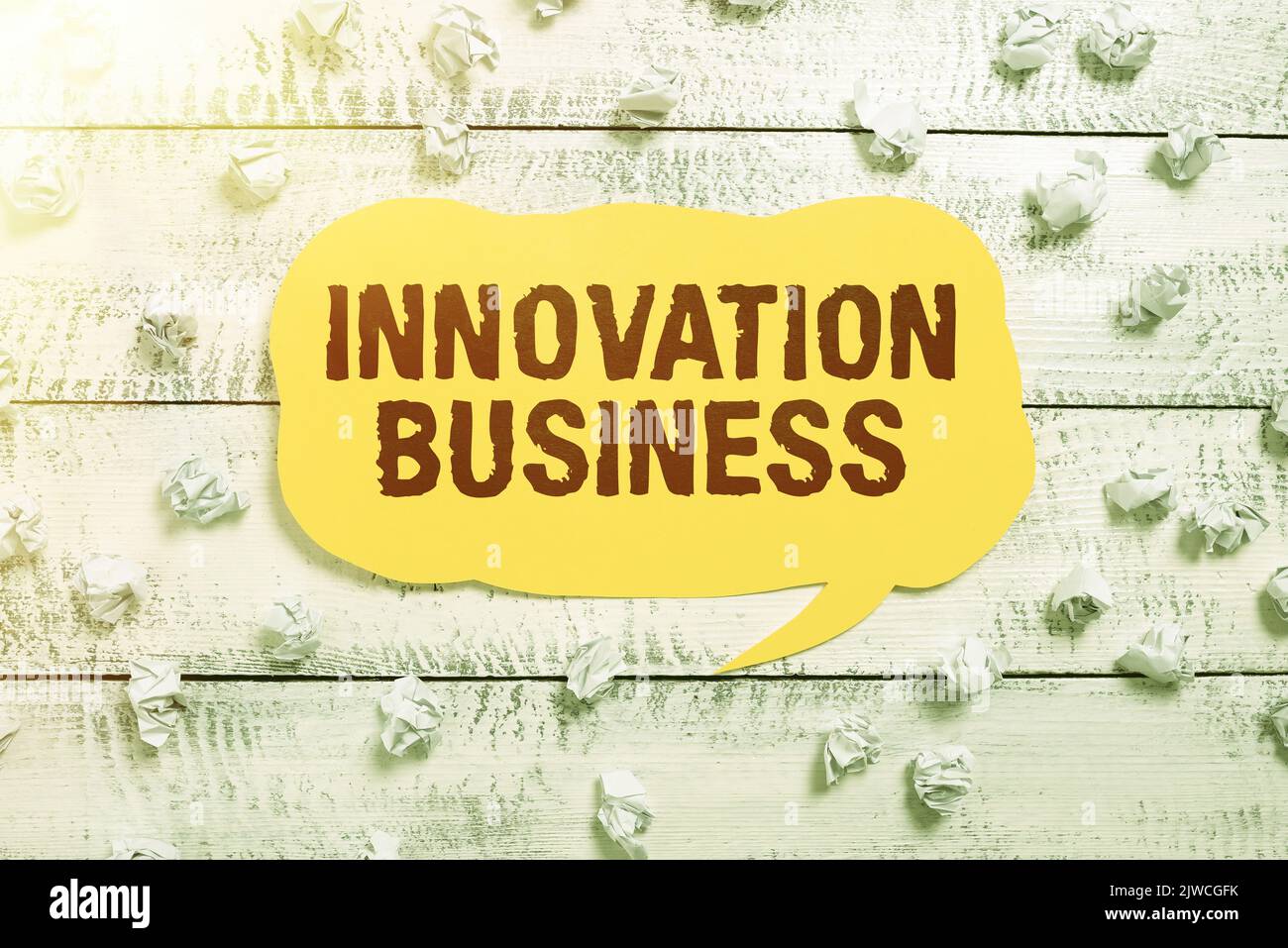 Conceptual caption Innovation Business. Internet Concept Introduce New ...