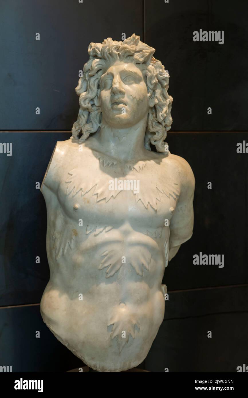 Rome, September 2022 - Capitoline Museum, Torso of a Triton or a Sea ...