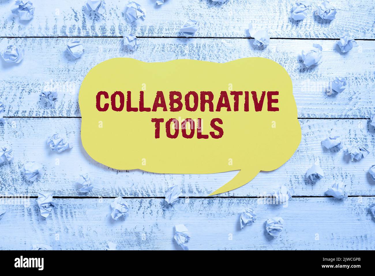 Hand Writing Sign Collaborative Toolsprivate Social Network To Connect
