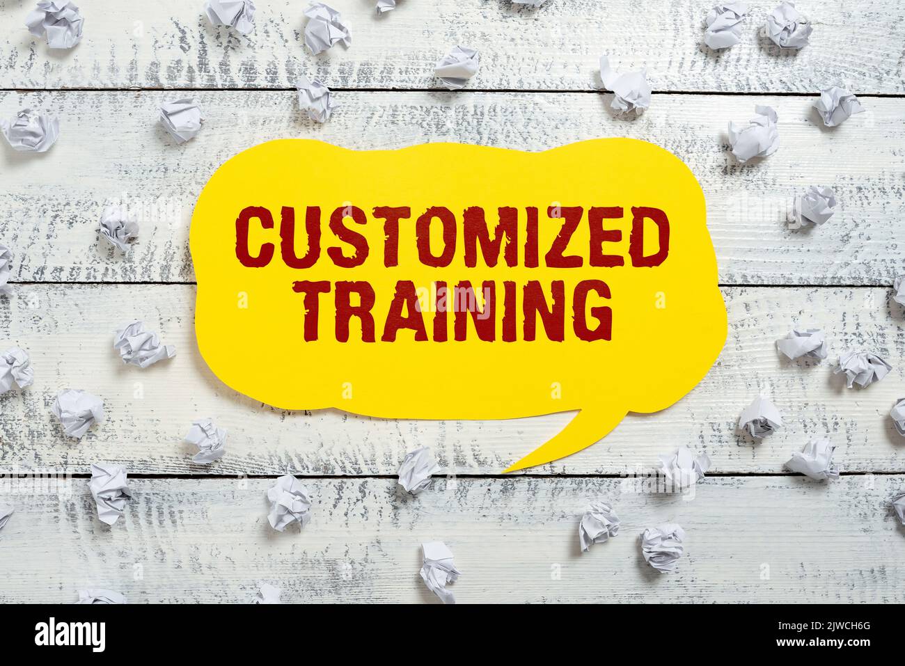 Sign displaying Customized TrainingDesigned to Meet Special ...