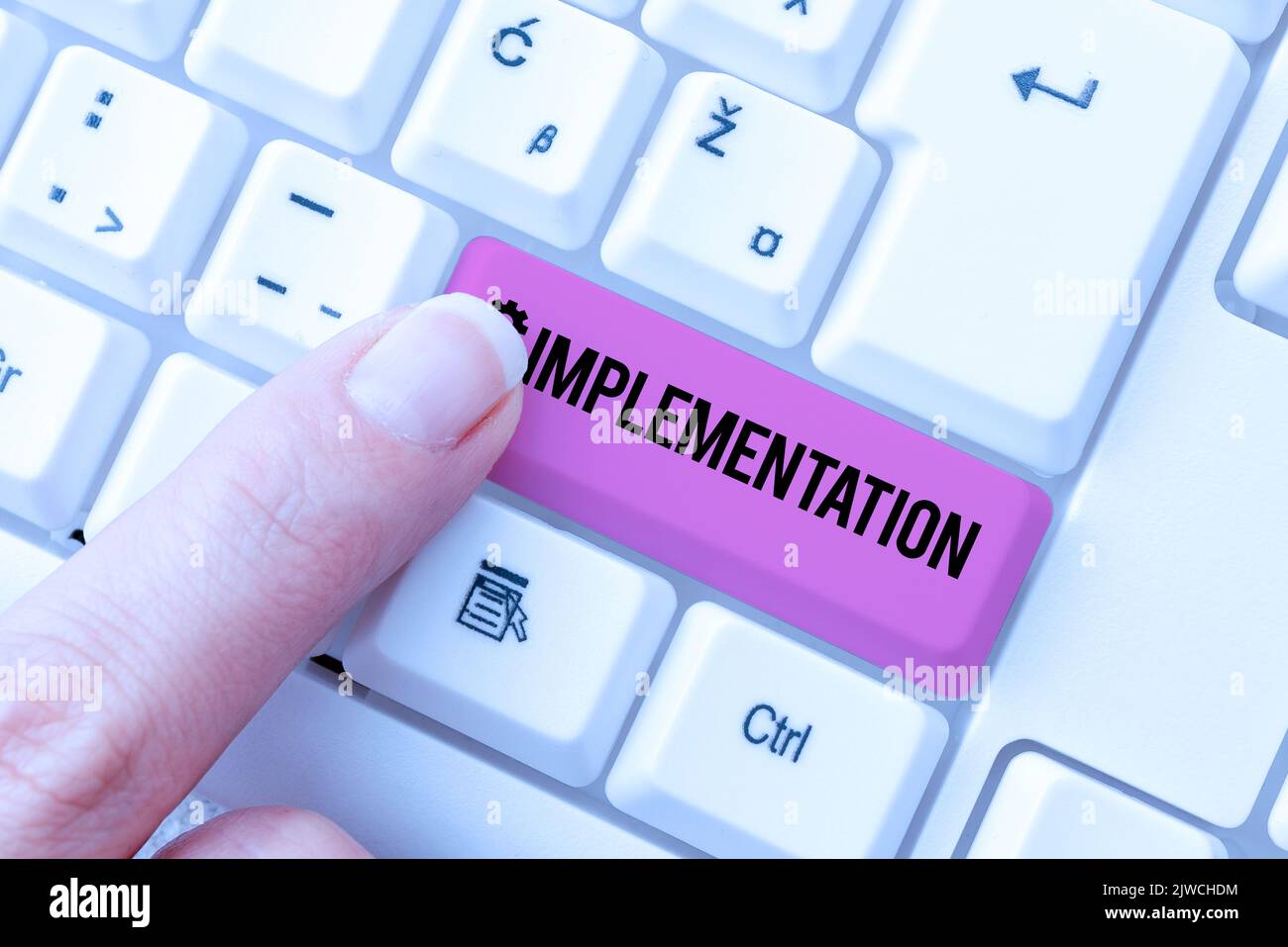 Conceptual Display Implementationthe Process Of Making Something Active