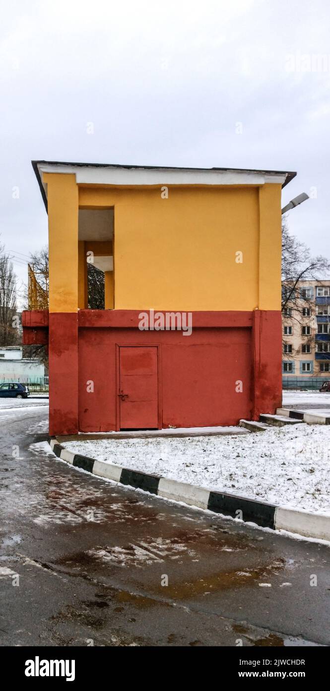 The Architecture backgrounds and objects. Constructivist style Stock ...