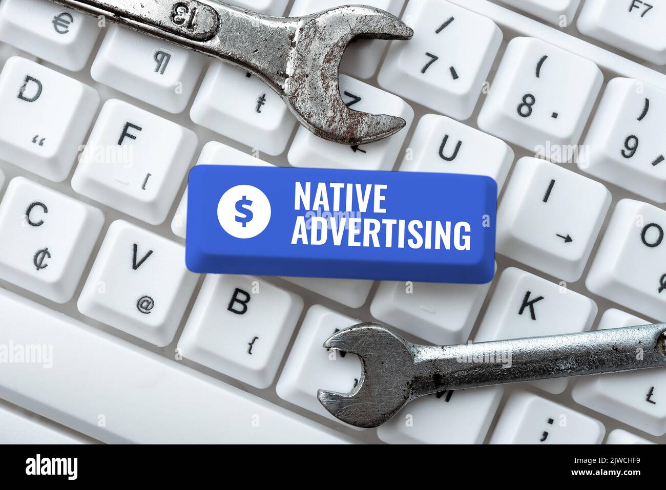 Text caption presenting Native AdvertisingOnline Paid Ads Match the ...
