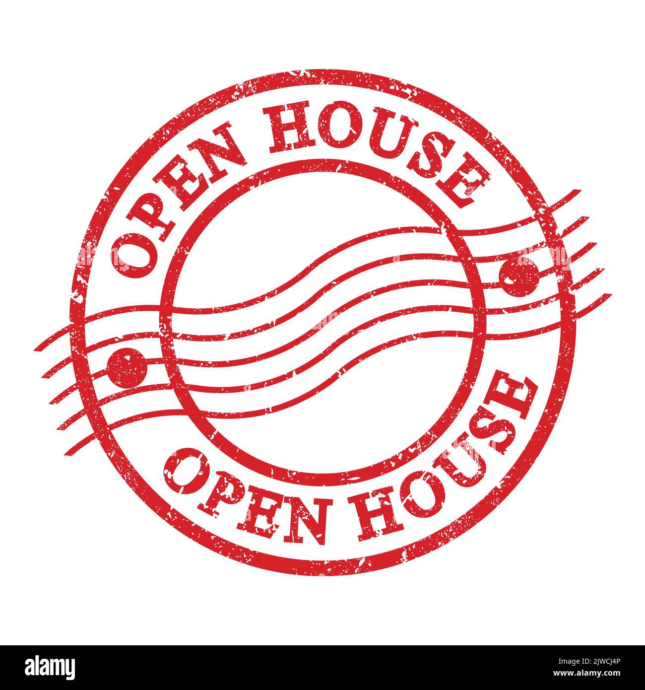 Open house stamp hi-res stock photography and images - Alamy