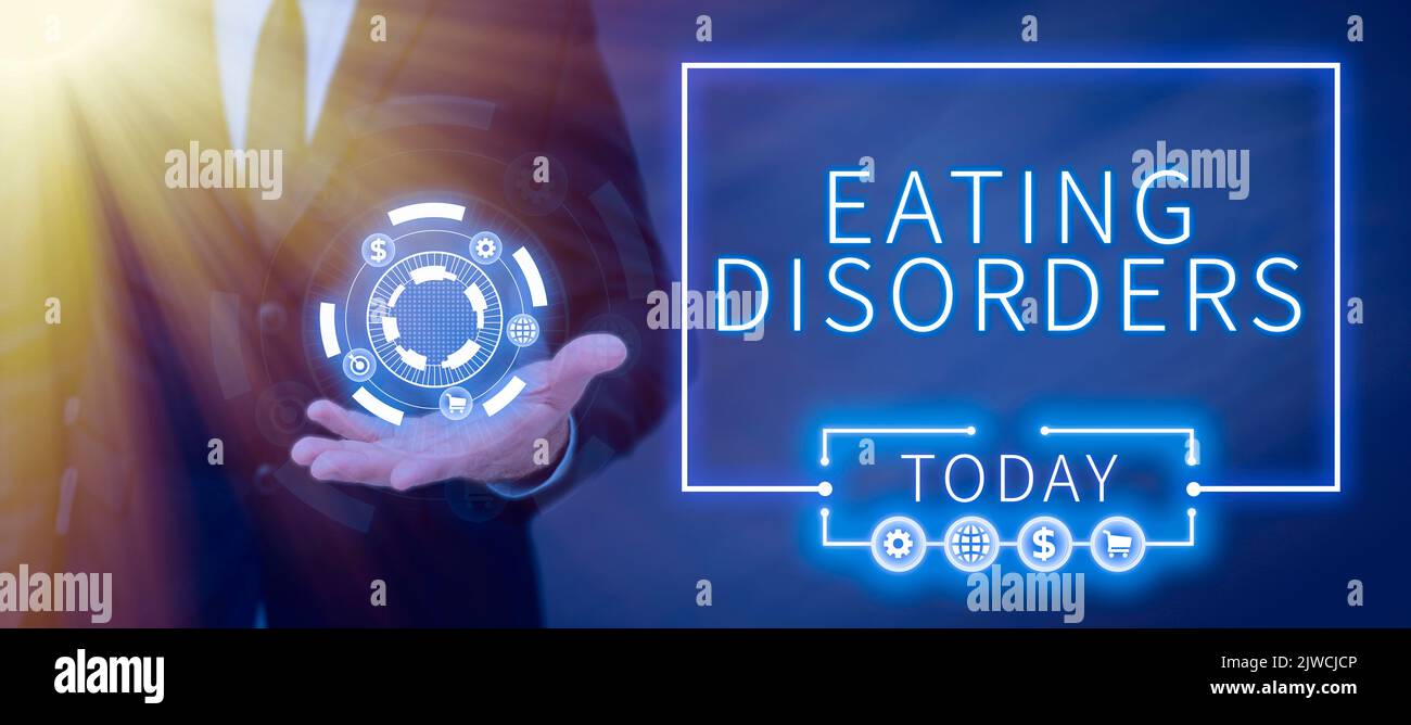 Conceptual display Eating Disordersany of a range of psychological ...