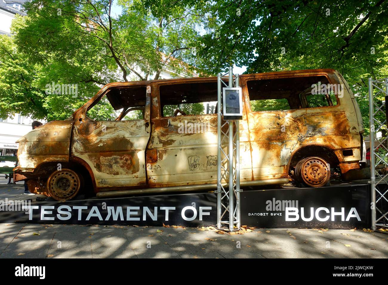 Testament of Bucha, Berlin, Germany Stock Photo - Alamy