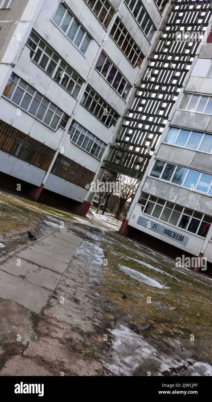 The Architecture backgrounds and objects. Constructivist style Stock ...