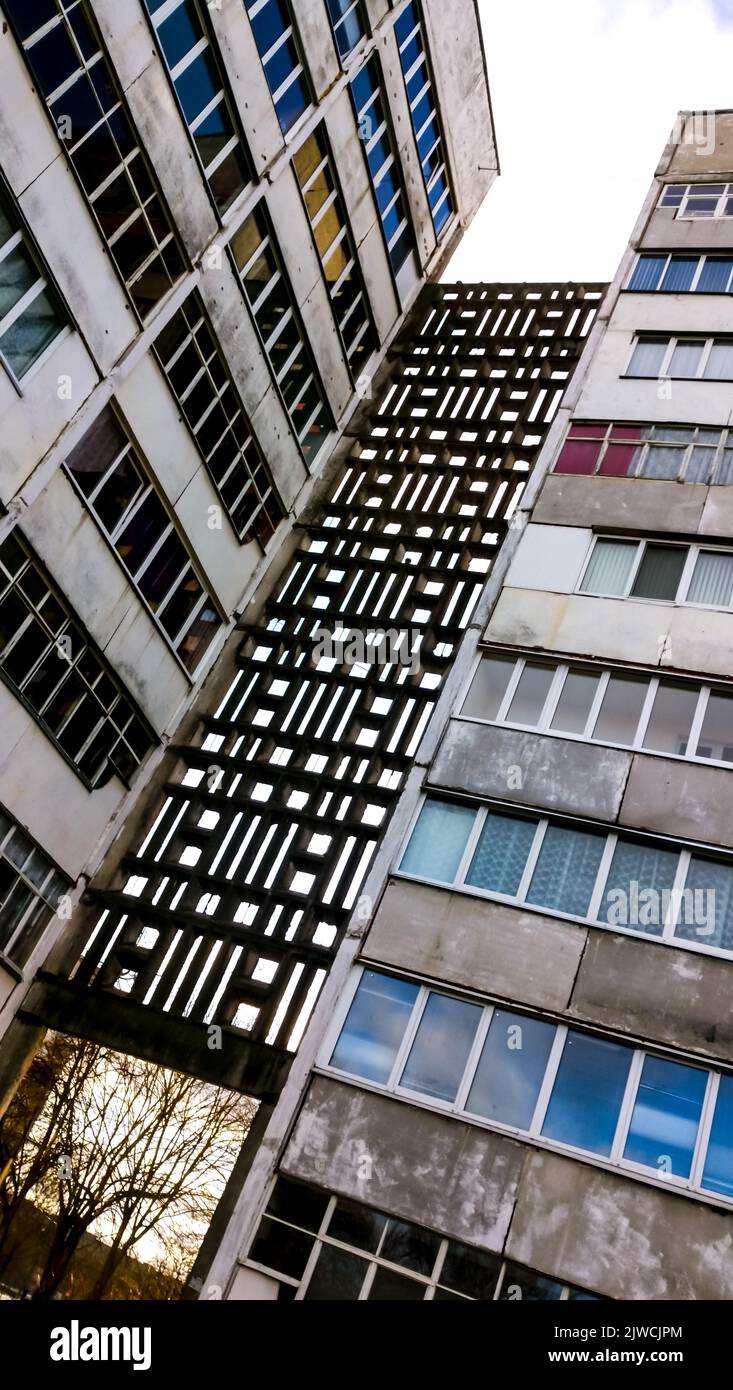 The Architecture backgrounds and objects. Constructivist style Stock ...