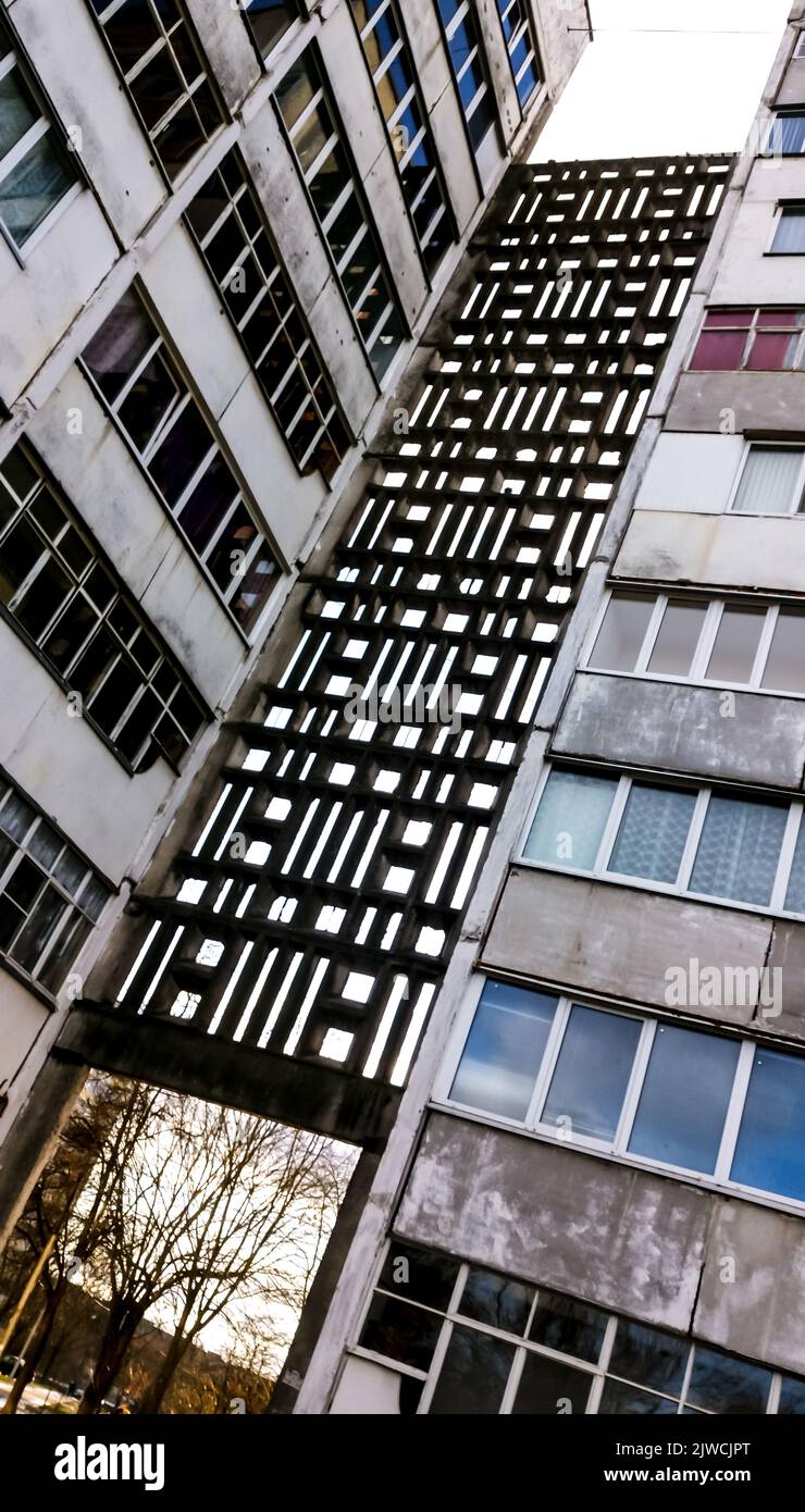 The Architecture backgrounds and objects. Constructivist style Stock ...