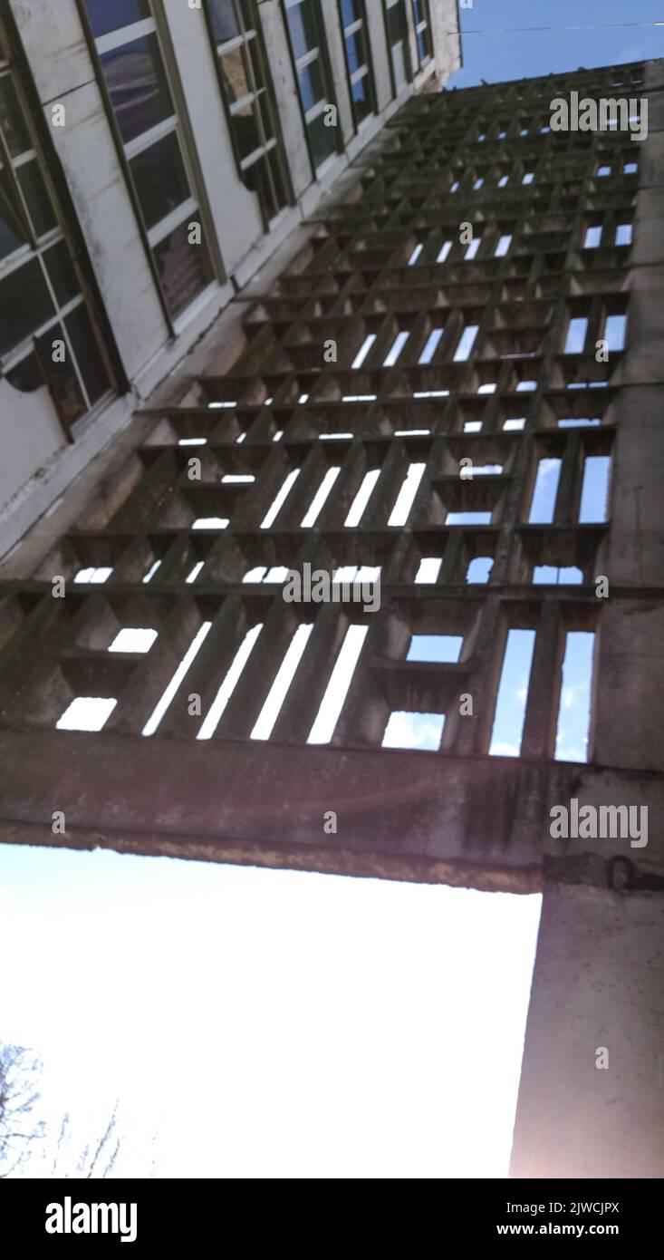 The Architecture backgrounds and objects. Constructivist style Stock ...