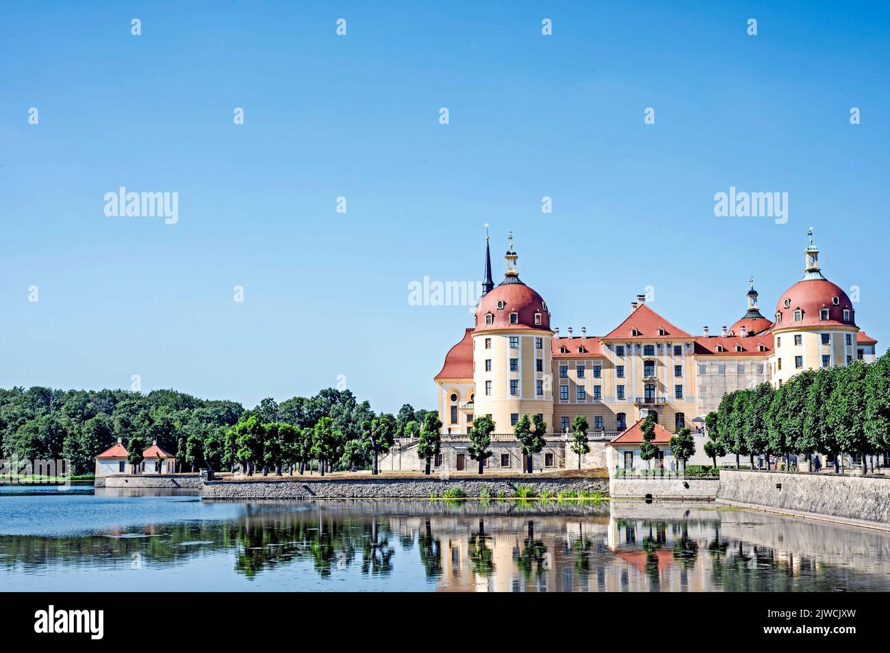 Schloss Moritzburg, Sachsen - Moritzburg Castle near Dresden, Saxony ...