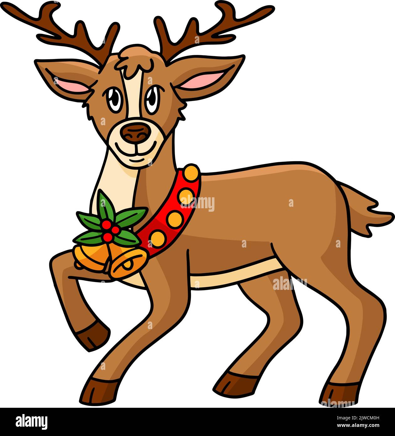 Reindeer clipart hi-res stock photography and images - Alamy