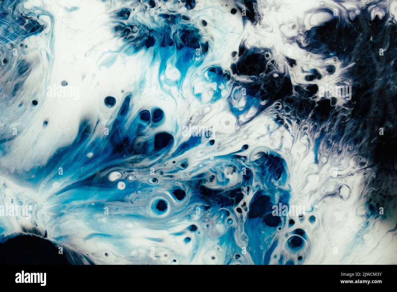 Ink wave marble texture paint hi-res stock photography and images - Alamy
