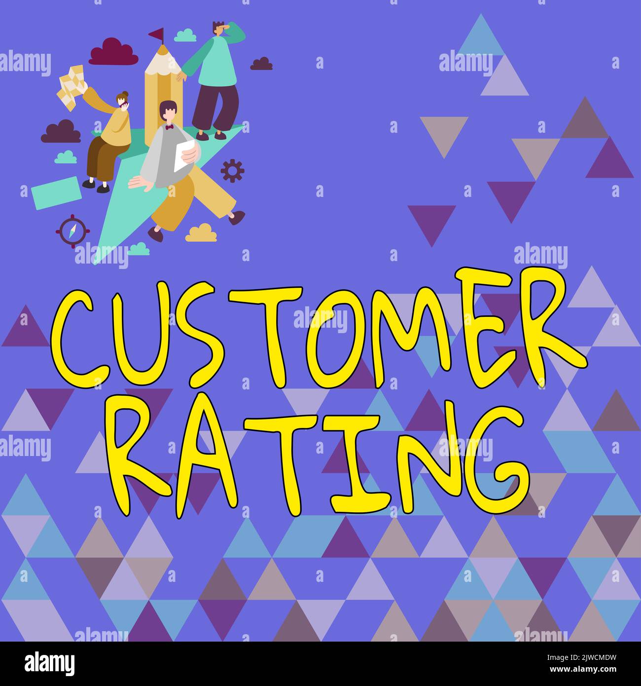Conceptual display Customer RatingEach point of the customers enhances ...