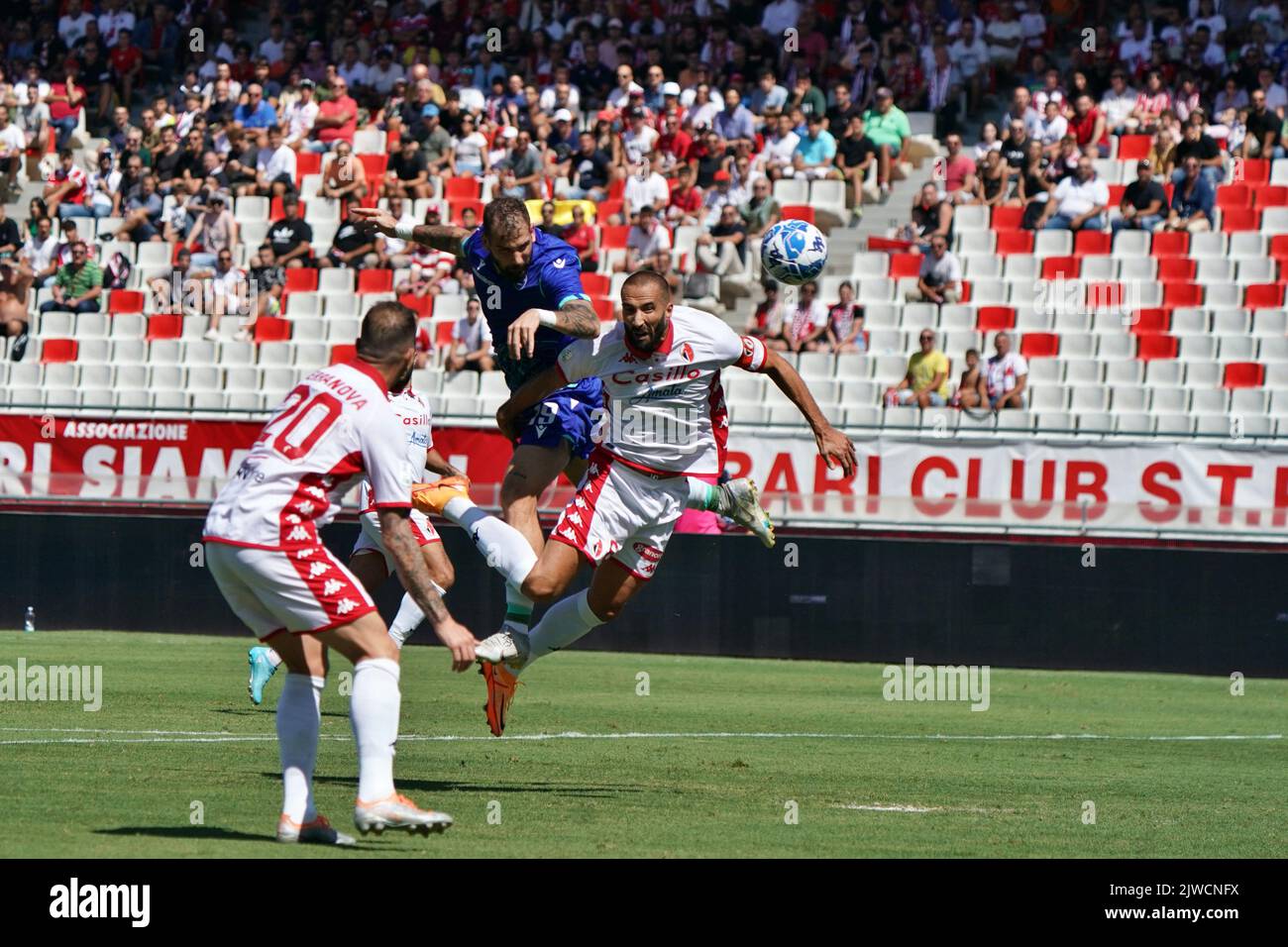 San Nicola stadium, Bari, Italy, September 03, 2022, Andrea La Mantia ...