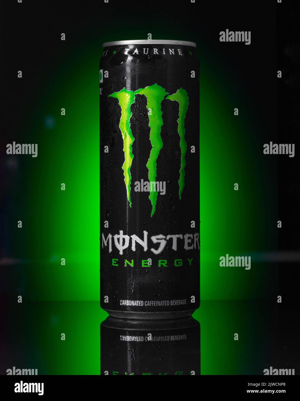 West Bangal, India - September 05, 2022 : Black Monster Energy Drink ...