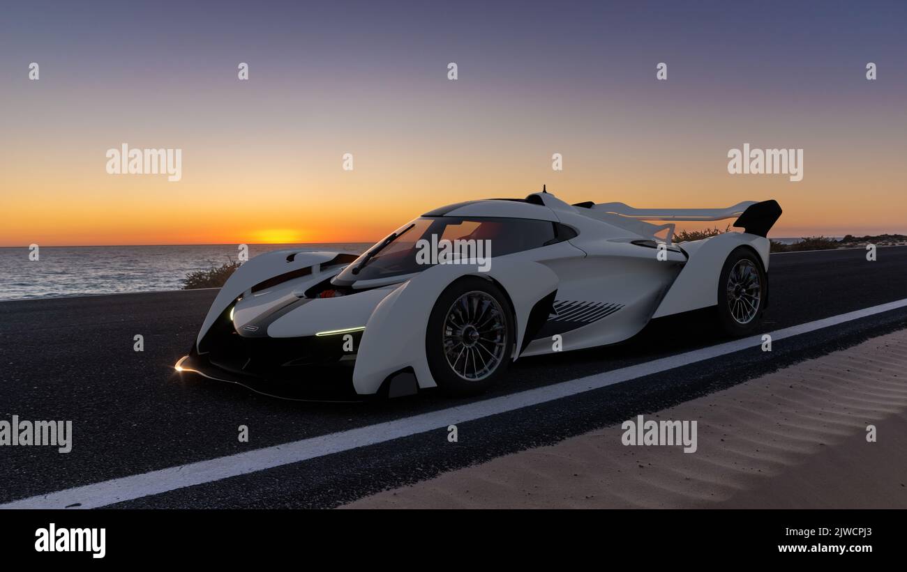 McLaren Solus GT - New Ultra-rare Single Seater Hypercar Stock Photo ...