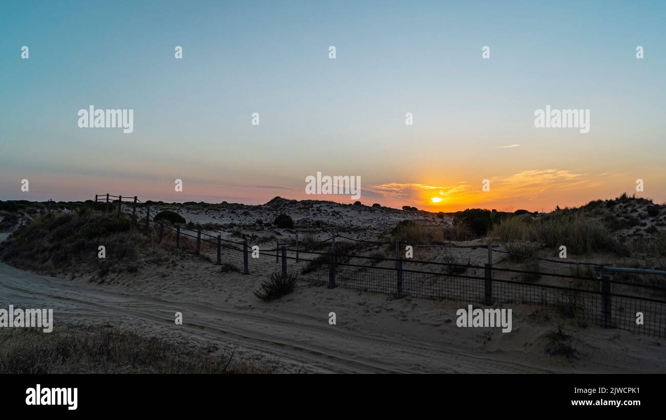 Donana National Park in Spain A UNESCO World Heritage Site Stock Photo ...