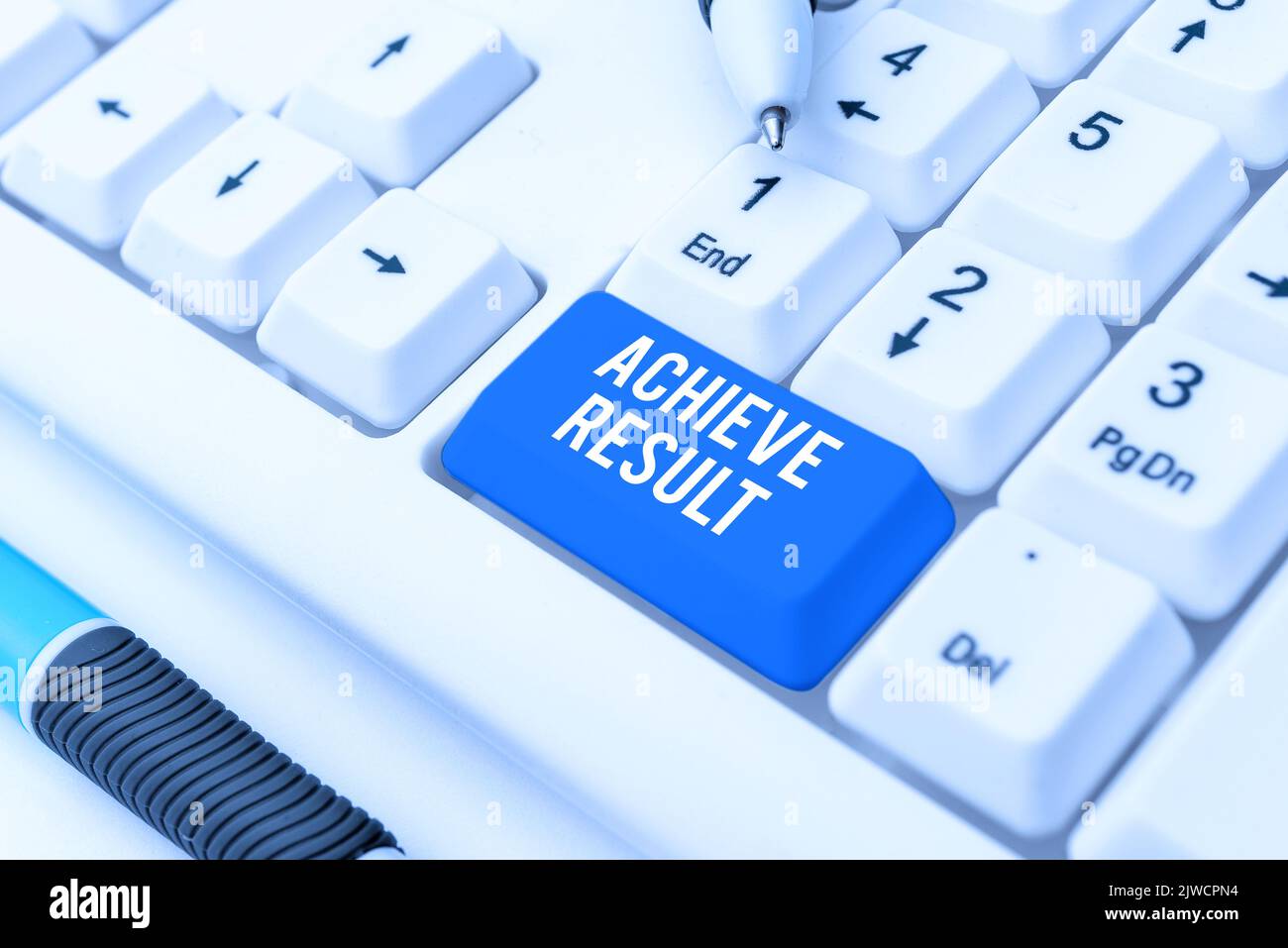 Text showing inspiration Achieve ResultReceive successful result from ...