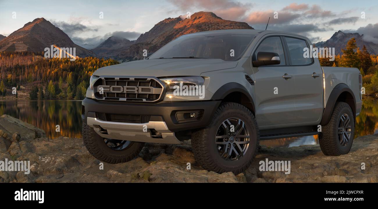 Ford Ranger Raptor off-road Stock Photo - Alamy