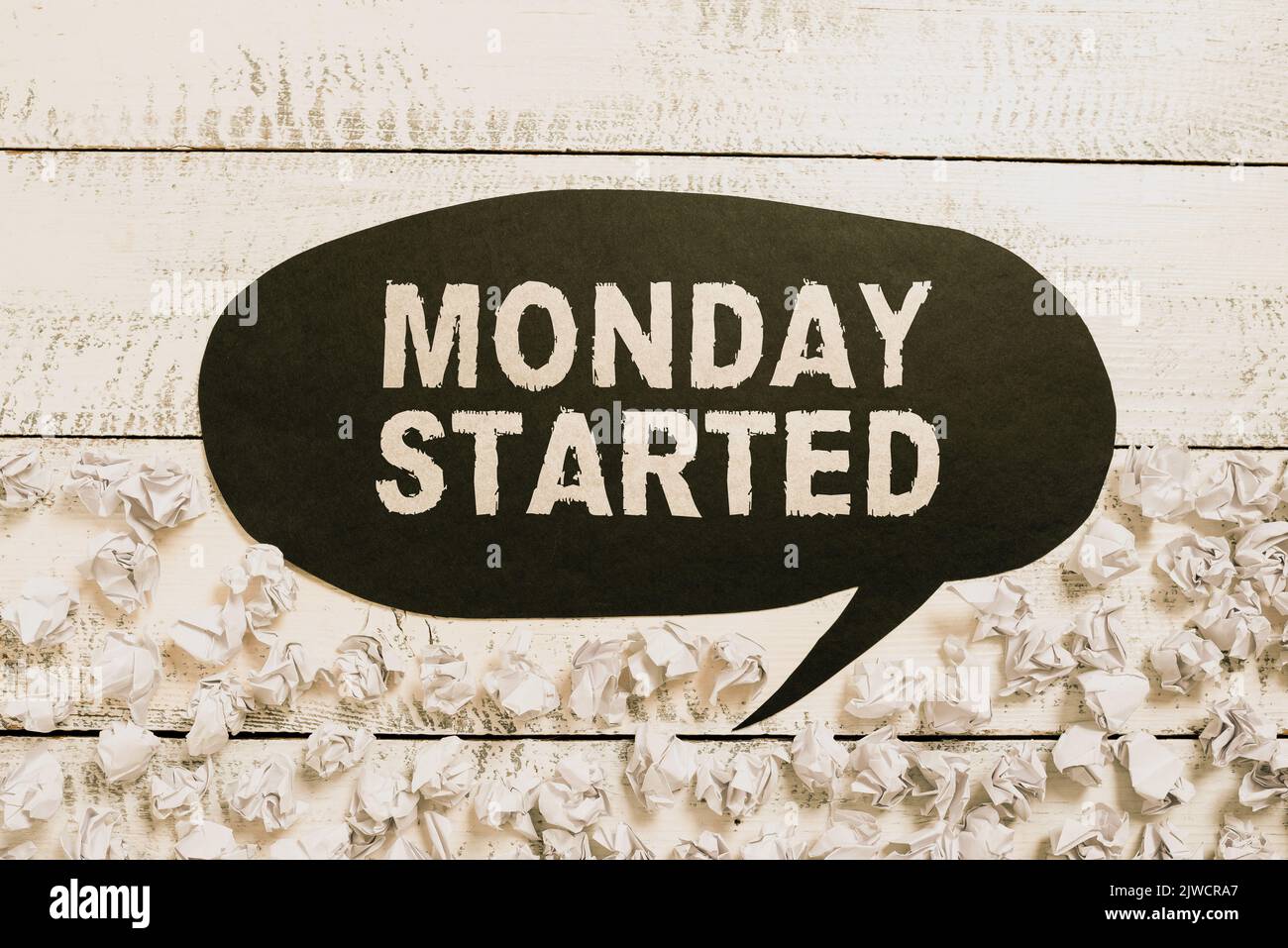 Text showing inspiration Monday Startedgetting ready for new week Rest ...