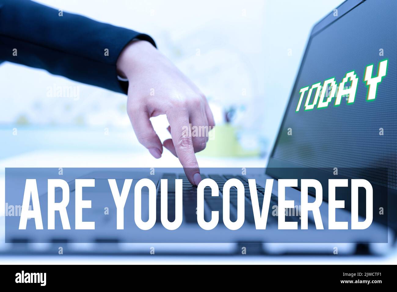 Sign displaying Are You CoveredAsking about how medications are covered ...