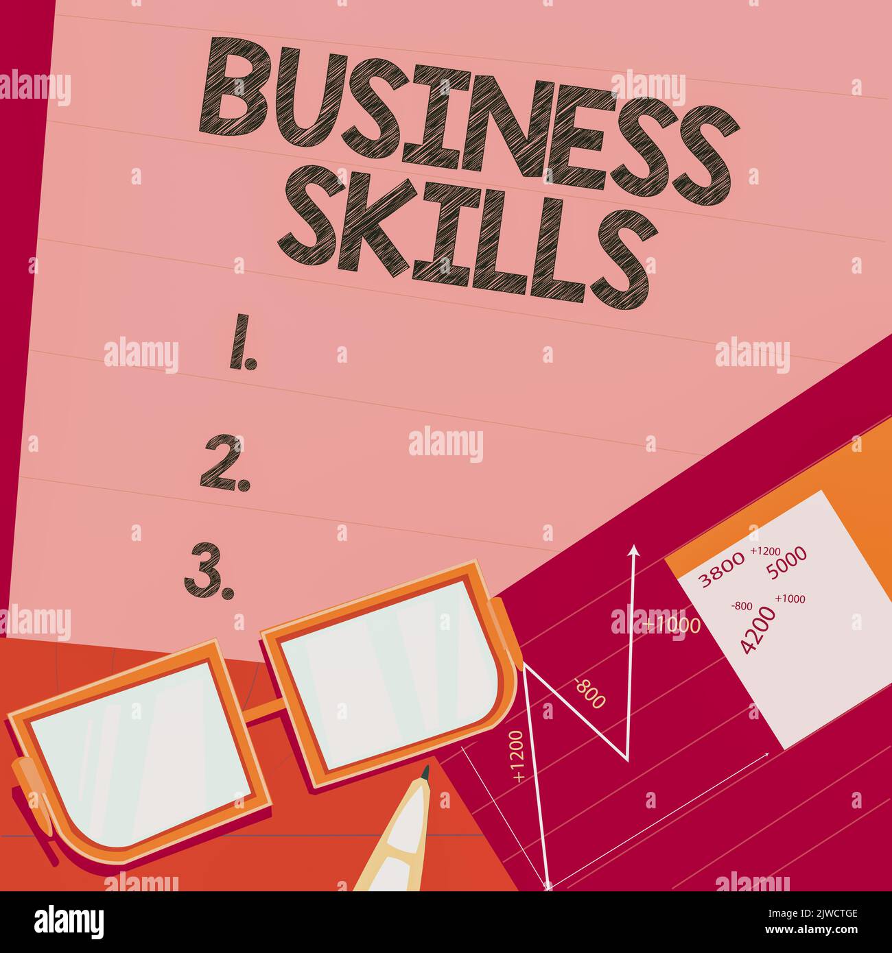 Text sign showing Business SkillsAn ability to acquire systematic ...