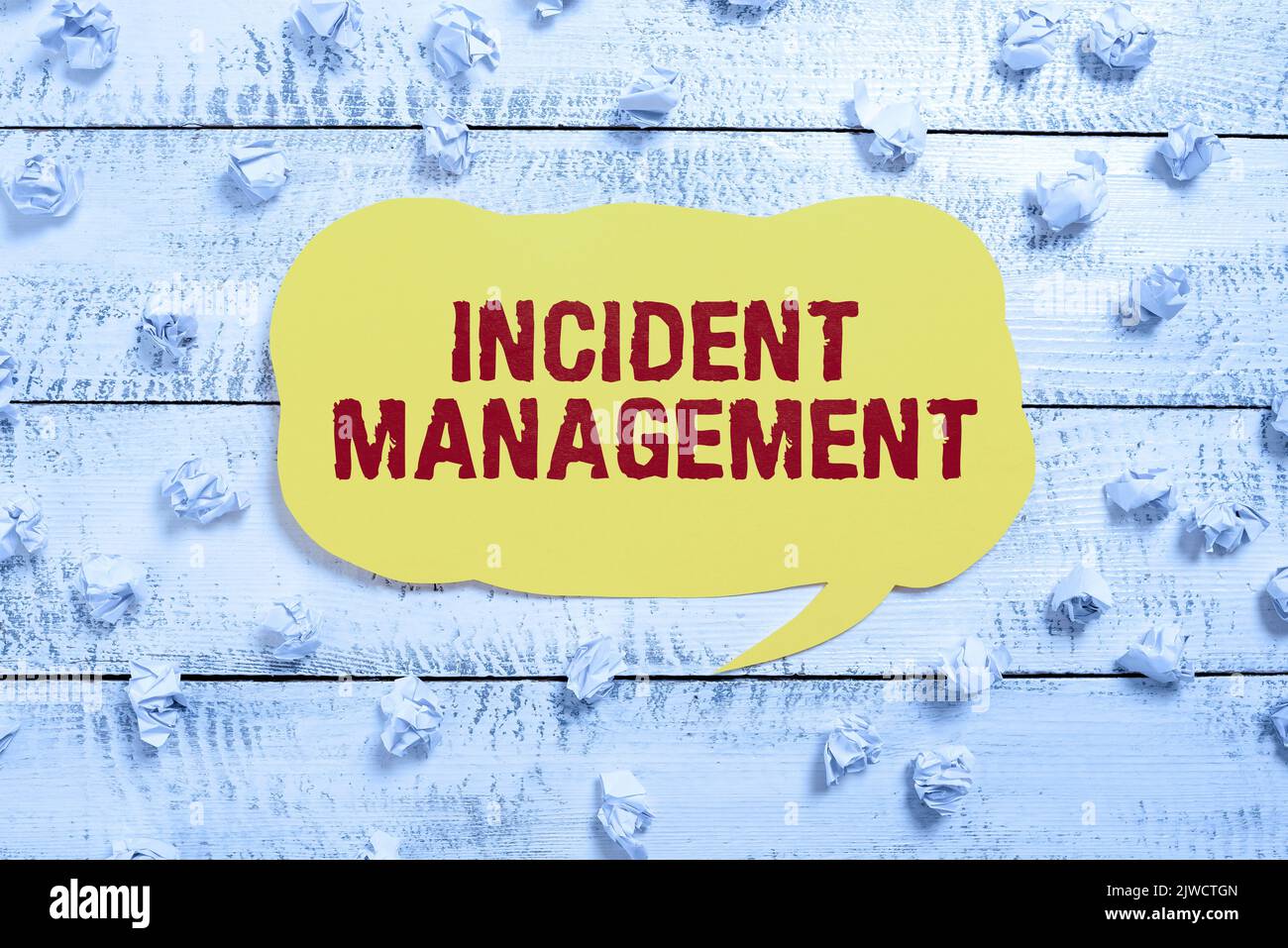 Text caption presenting Incident Management. Business overview Process ... Text caption presenting Incident Management. Business overview Process ...