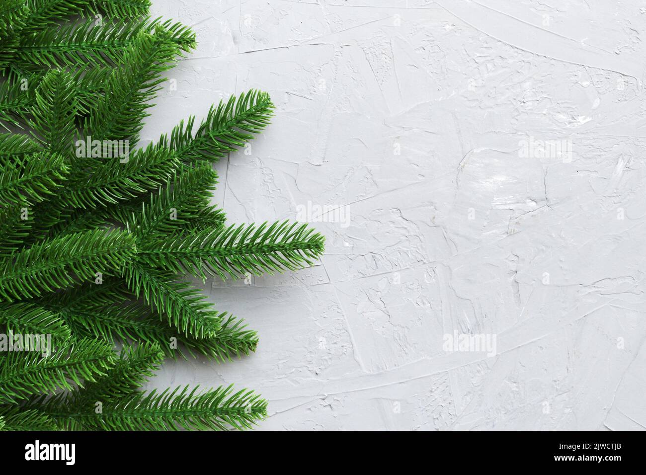 Christmas holiday background with copy space for advertising text. Fir ...