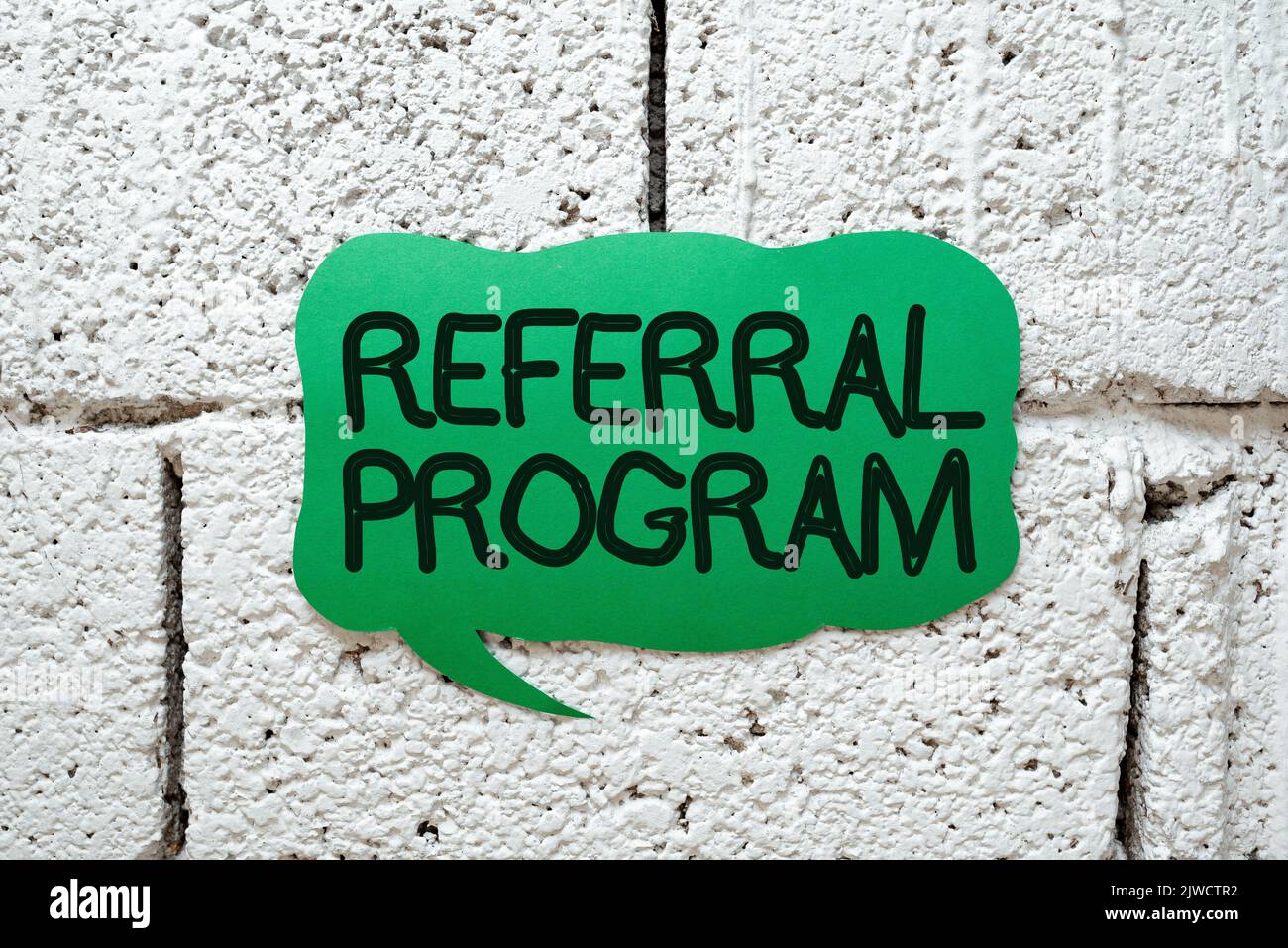 Writing displaying text Referral Programsending own patient to another ...