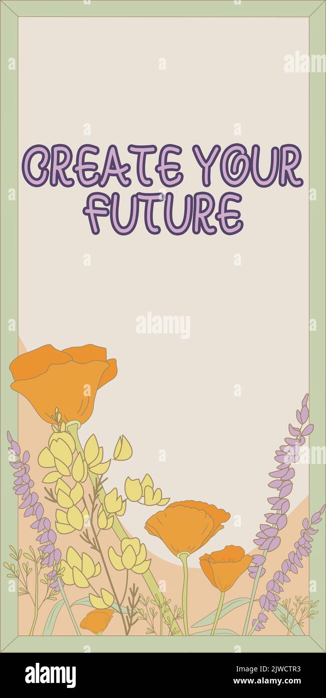 Conceptual caption Create Your FutureSet Target and Career goals Plan ... Conceptual caption Create Your FutureSet Target and Career goals Plan ...