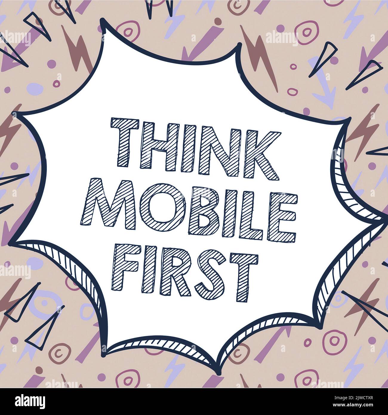 Text caption presenting Think Mobile FirstEasy Handheld Device ...