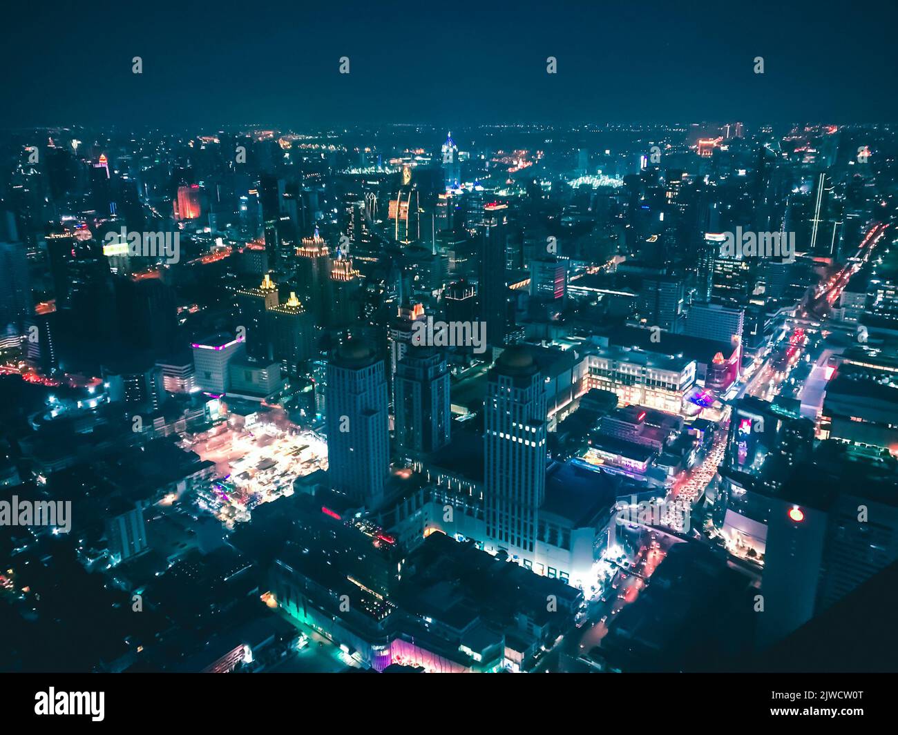 Crowded cityscape building exterior architecture hi-res stock ...