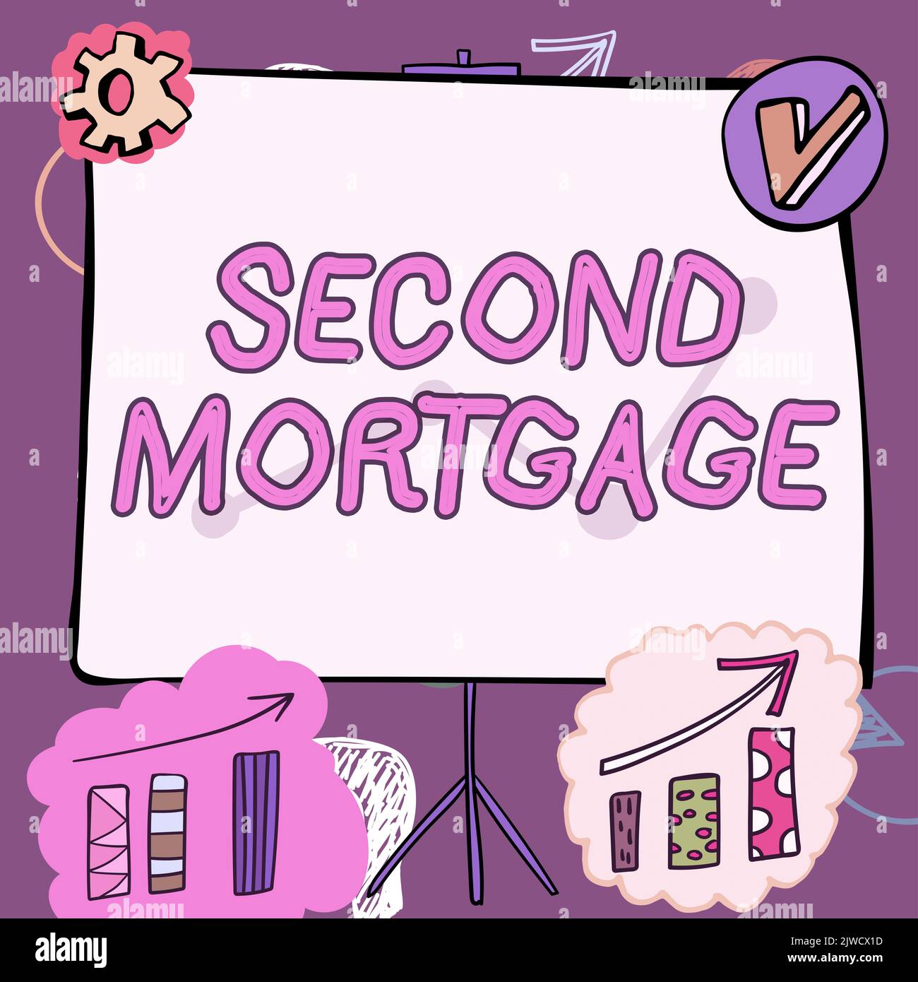 Conceptual display Second Mortgagelien on property which is subordinate ...